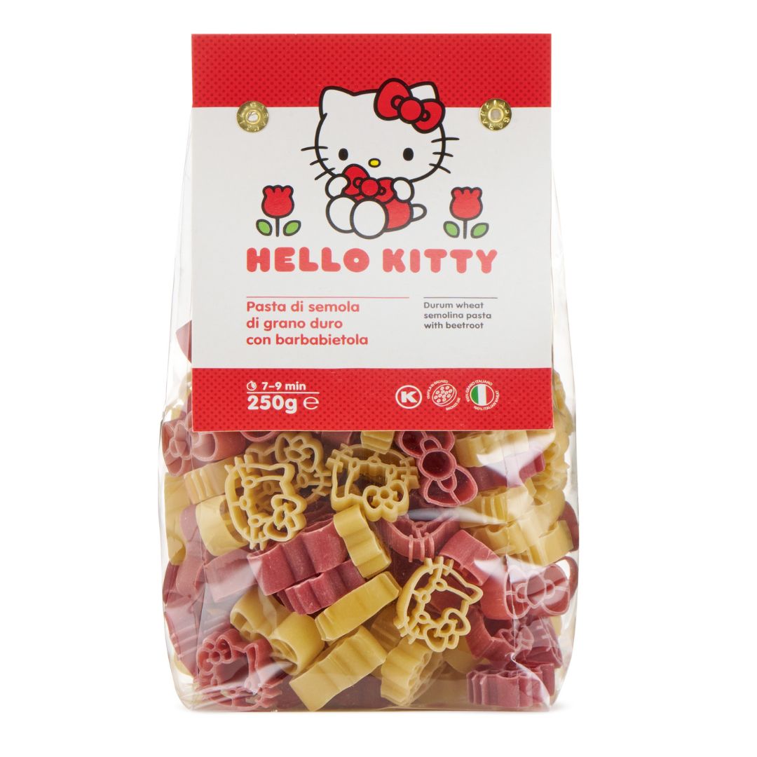 Dalla Costa Hello Kitty Two-Color Pasta with Beetroot - Pasta for ...