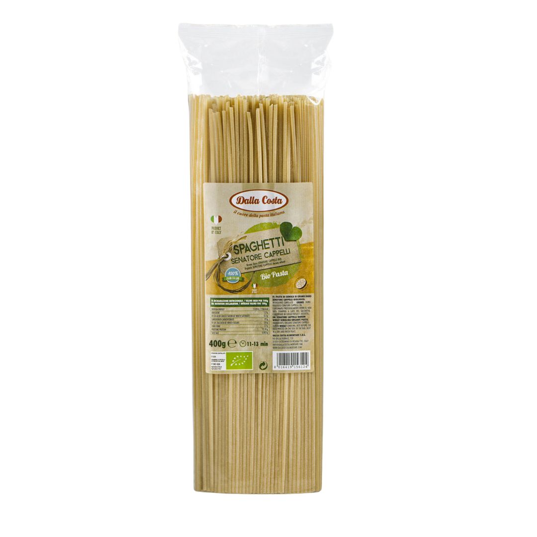 Organic Semolina Spaghetti from the Senatore Cappelli variety – Pasta ...